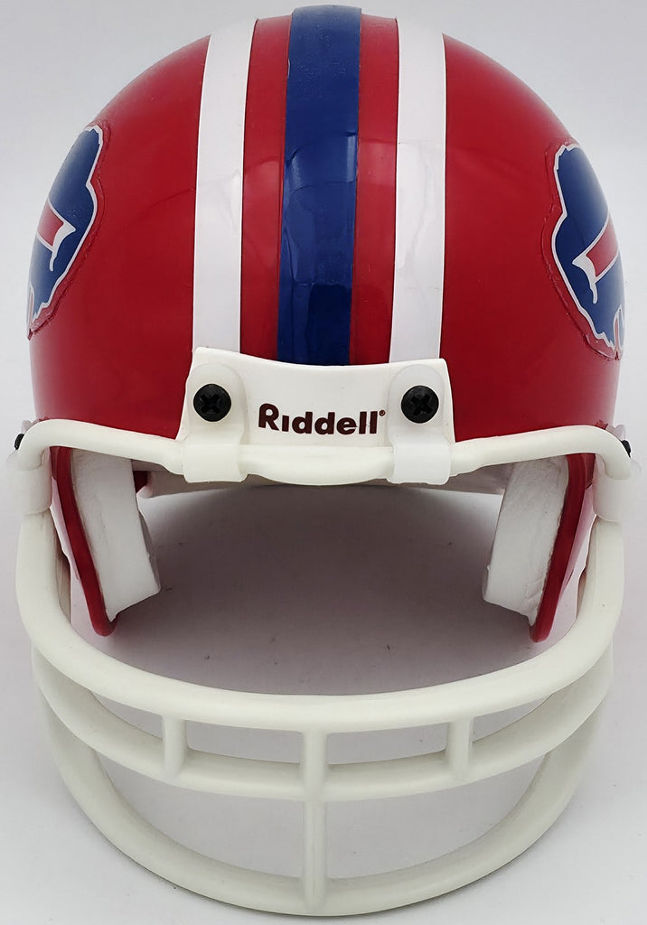 Thurman Thomas Autographed Buffalo Bills Red Mini Helmet Beckett BAS Q ...
