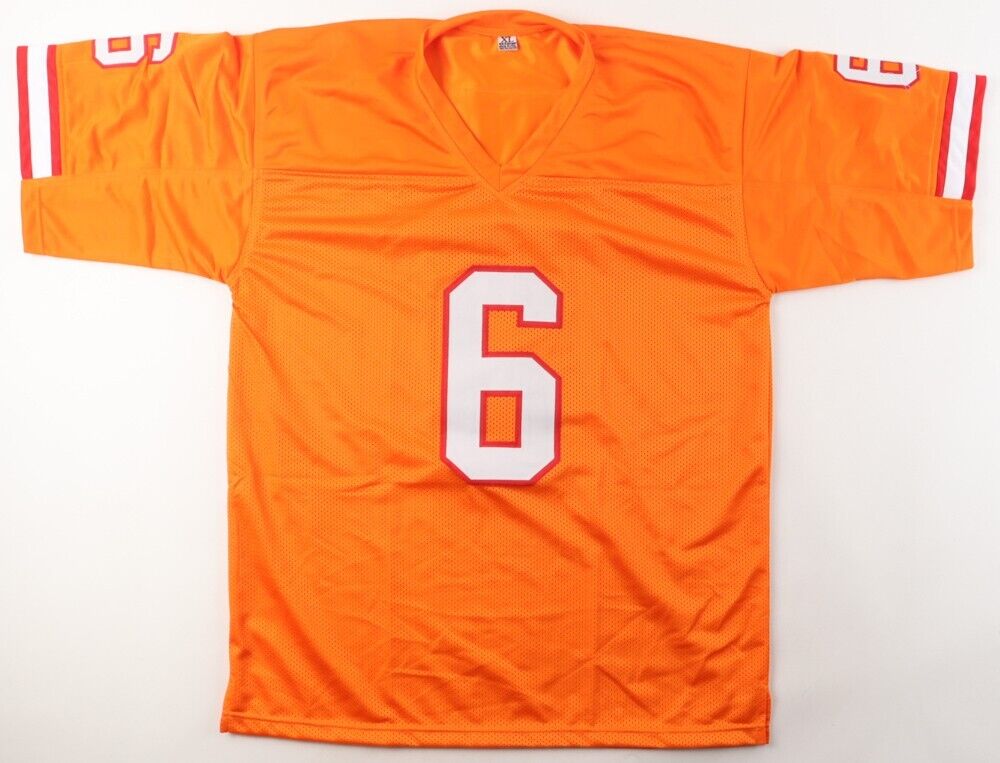 Baker Mayfield Signed Tampa Bay Buccaneers Creamsicle Throwback Jersey ...