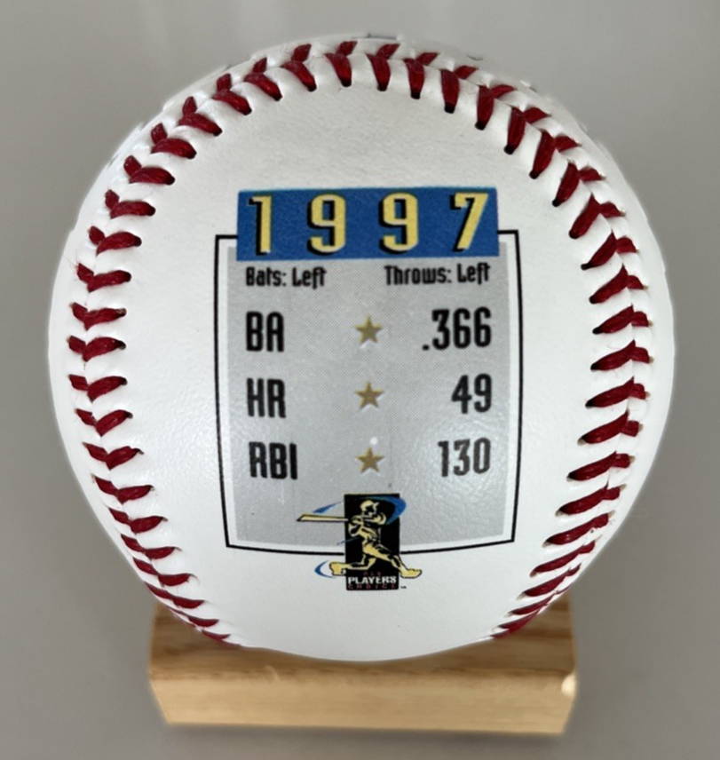 Larry Walker 1997 MVP Commemorative Baseball – Super Sports Center