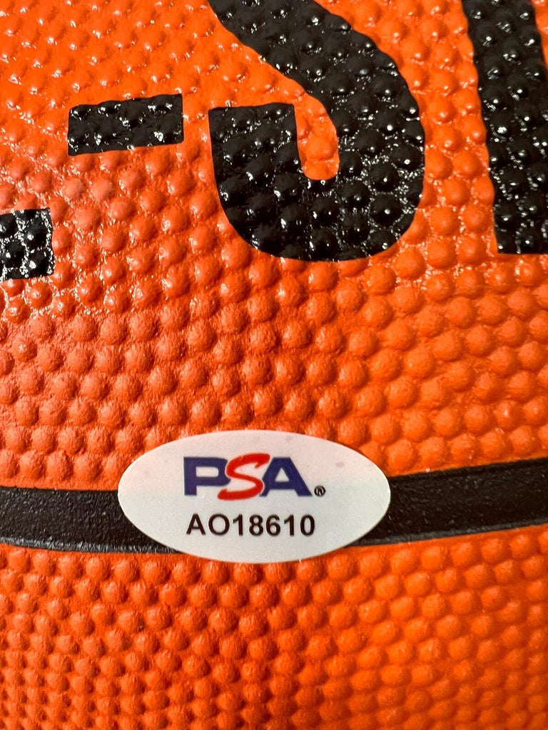 Boogie Ellis Signed Basketball PSA/DNA Autographed USC NBA Top Draft P ...