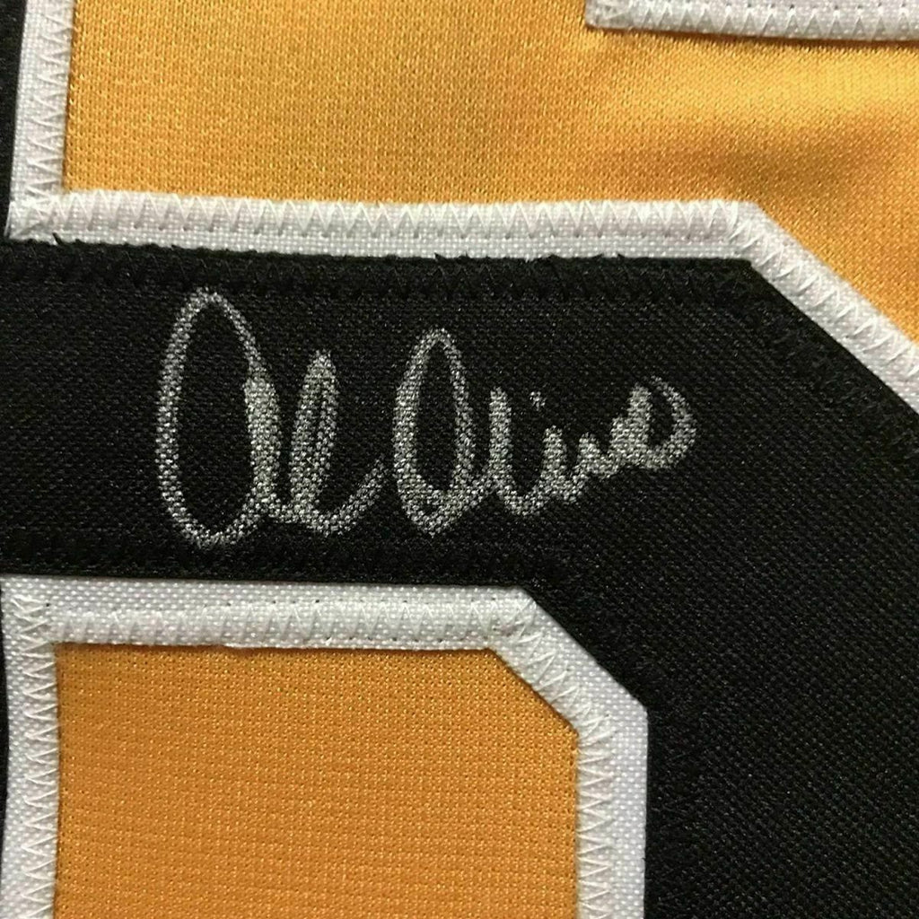 Autographed/Signed AL OLIVER Pittsburgh Yellow Jersey JSA COA Auto ...