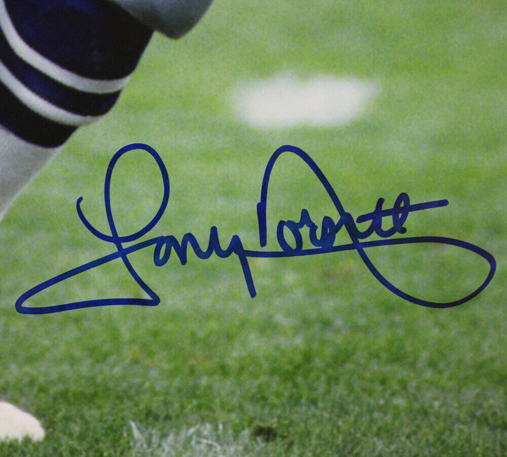 Tony Dorsett Autographed/Signed Dallas Cowboys 16x20 Photo Beckett 362 ...