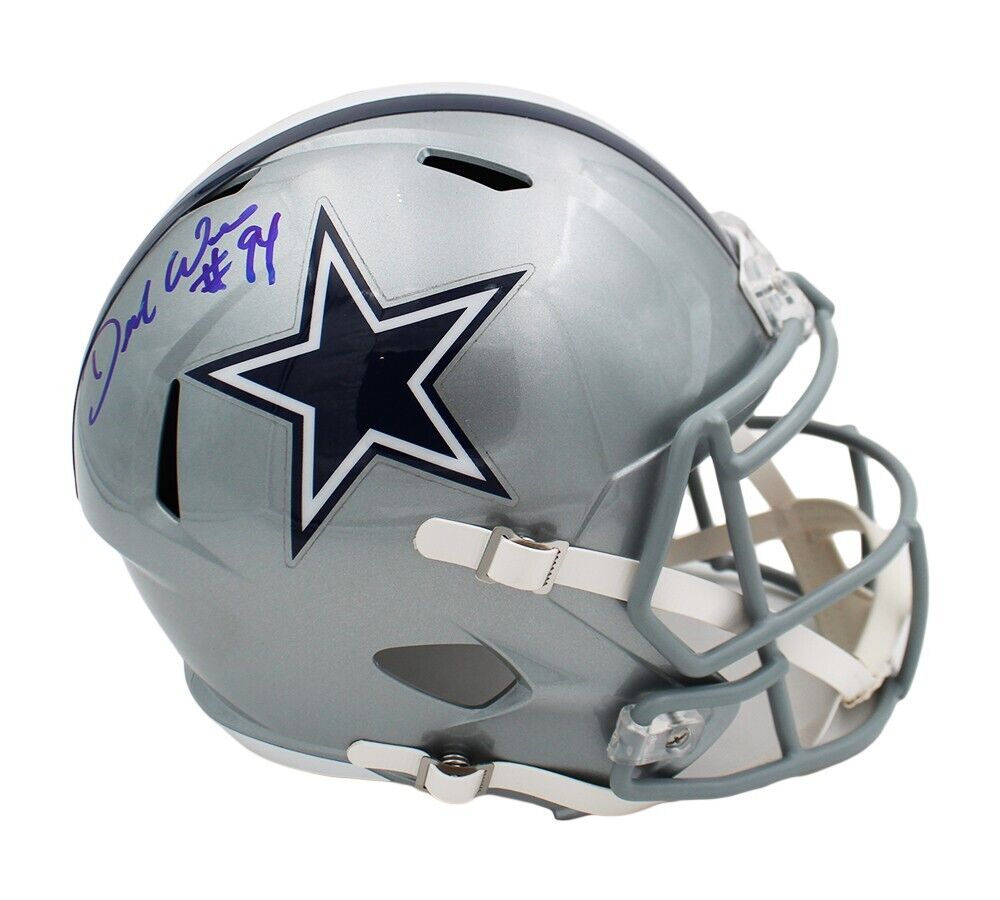 DeMarcus Ware Signed Dallas Cowboys Speed Full Size NFL Helmet – Super ...