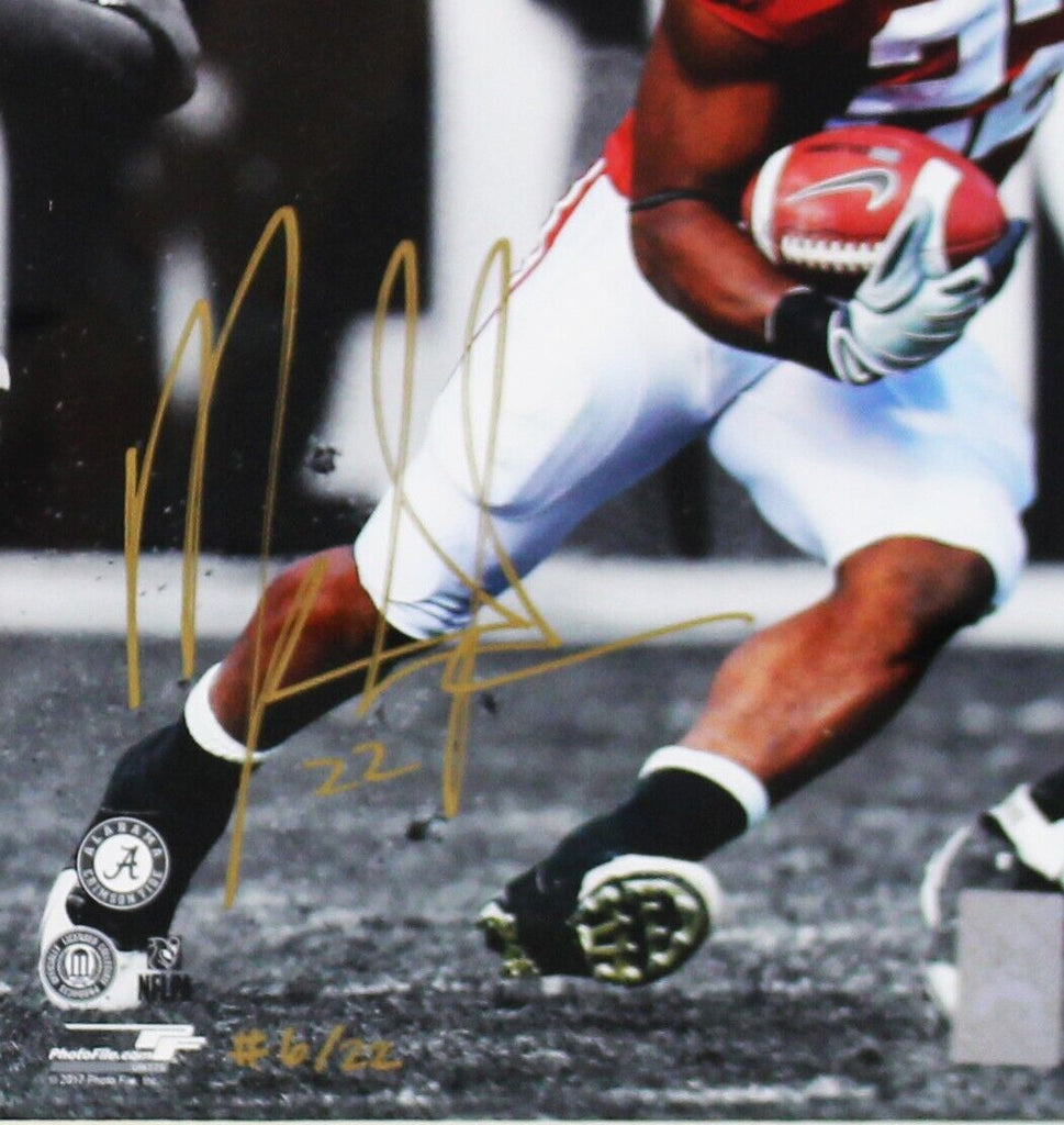 Derrick Henry & Mark Ingram Signed Alabama Crimson Tide Framed 8x10 Ph ...