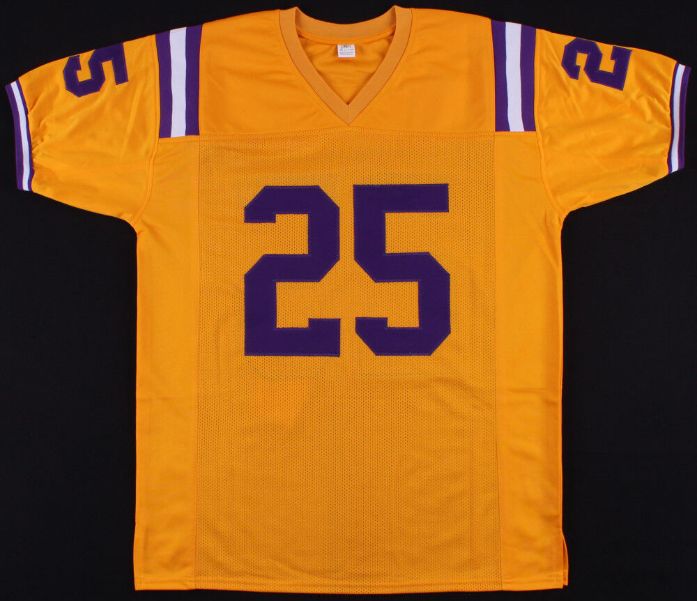 Kwon Alexander Signed LSU Tigers Yellow Jersey (JSA) Tampa Bay Bucs Li ...