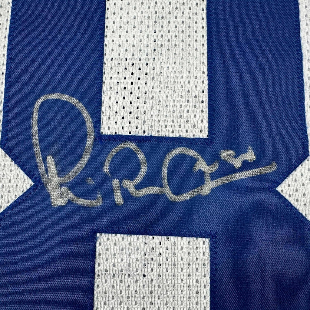 Framed Autographed/Signed Michael Irvin 33x42 Dallas White Jersey Beck ...