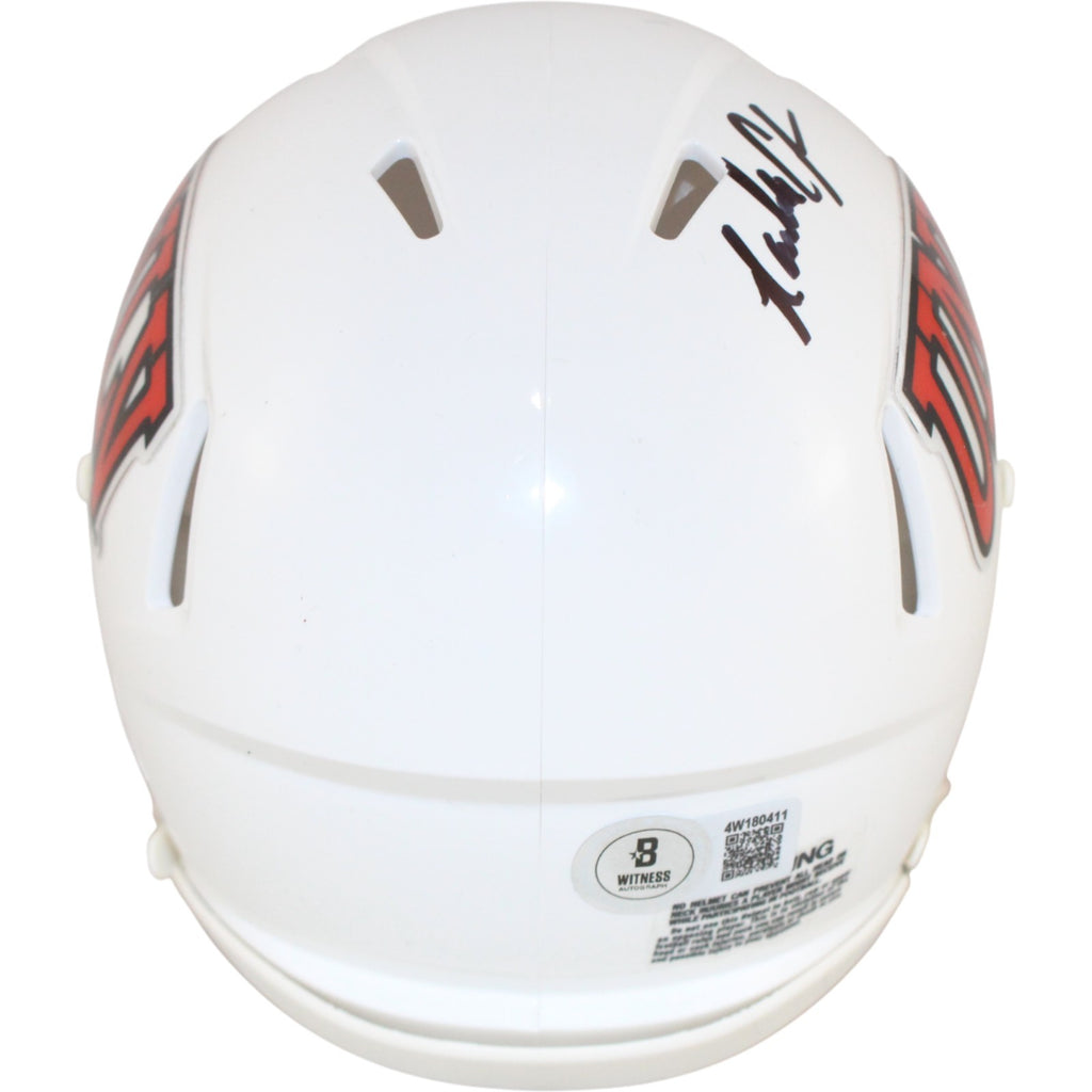 Randall Cunningham Autographed UNLV Running Rebels Mini Helmet Beckett ...