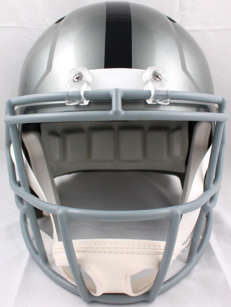 Davante Adams Signed Las Vegas Raiders F/S Flash Speed Helmet-Beckett ...