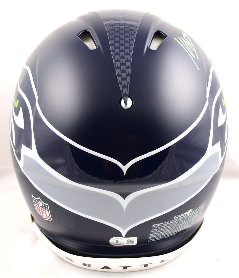 Kenneth Walker III Signed Seattle Seahawks F/S Speed Authentic Helmet ...