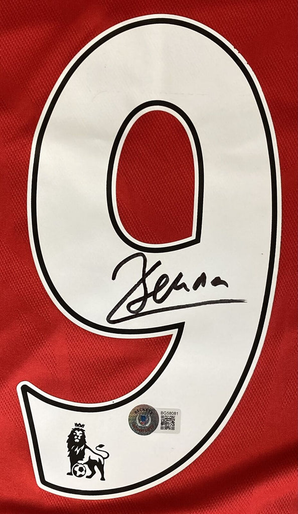 Dimitar Berbatov Signed Manchester United Nike Soccer Jersey BAS ...