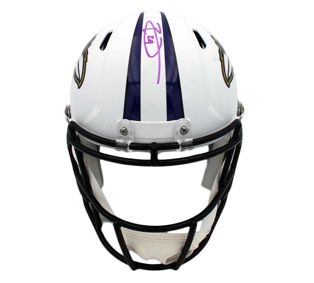 Earl Thomas Signed Baltimore Ravens Speed Full Size White Matte NFL He ...