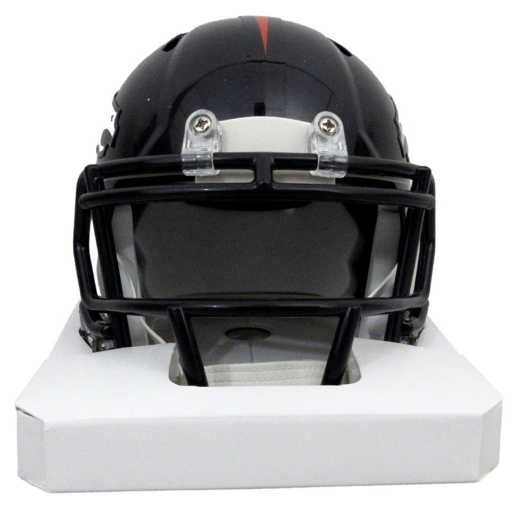 John Elway HOF Signed/Auto Mini Football Helmet Denver Broncos Beckett ...