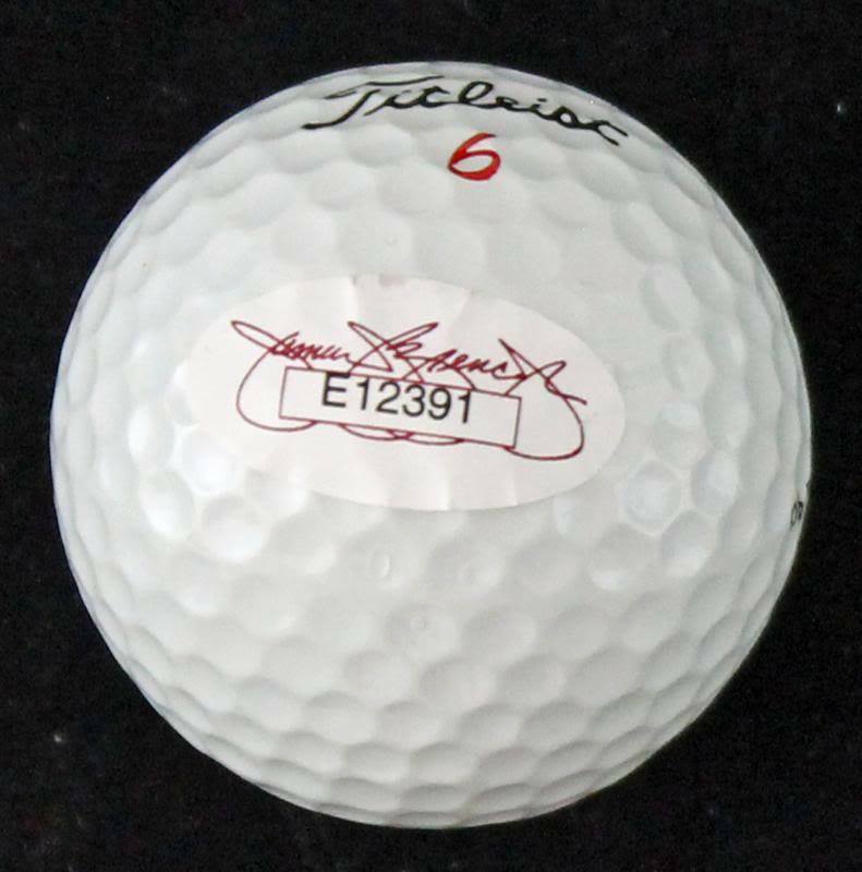 Lee Jansen Pga Tour Authentic Signed Titleist 6 Golf Ball JSA #E12391 ...