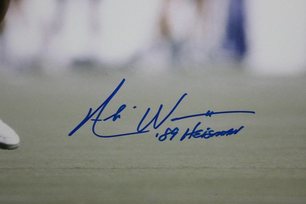 Andre Ware Autographed 16x20 UH Cougars Passing Photo- JSA W Authentic ...
