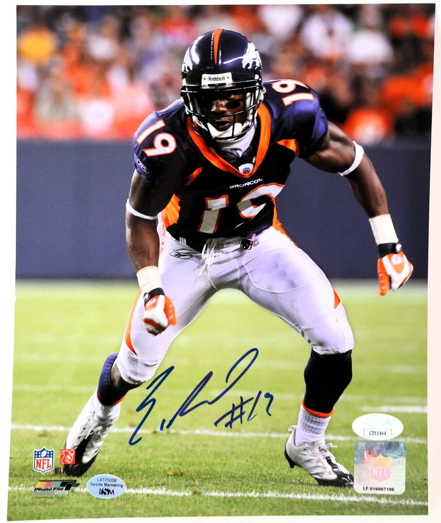 Eddie Royal Autographed 8x10 Photo JSA COA – Super Sports Center