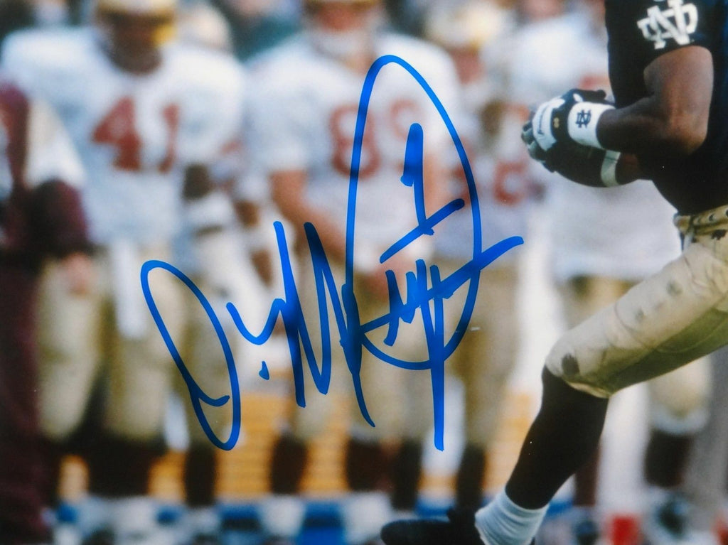 Derrick Mayes Autographed 8x10 Horizontal Running Photo- JSA W Authent ...
