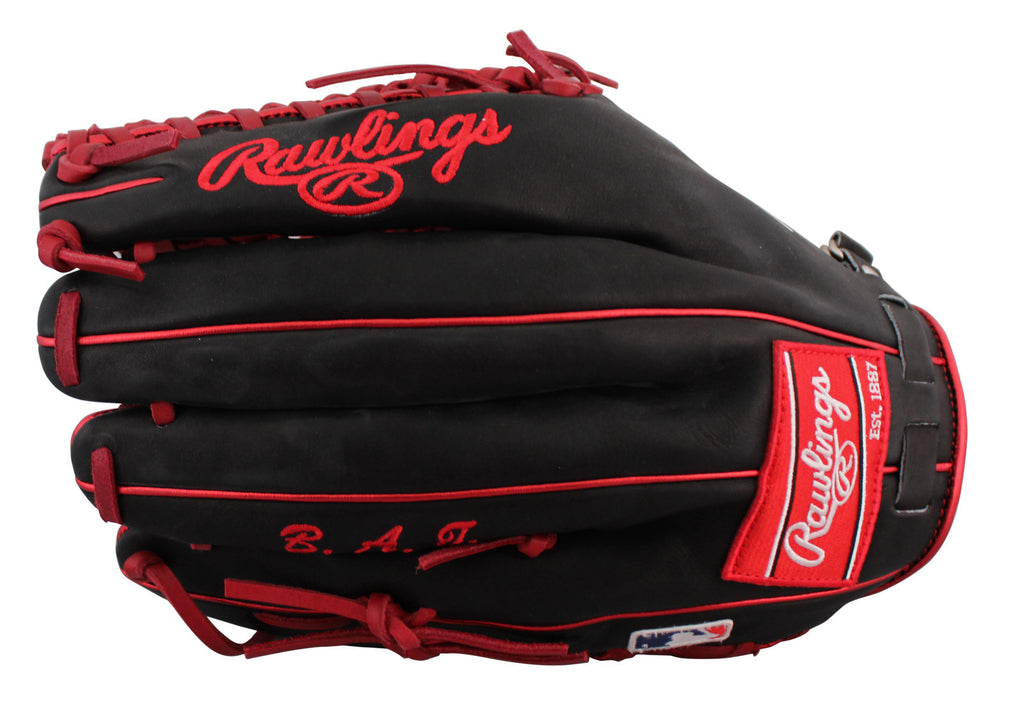 Angels Mike Trout Signed Black Rawlings Player Model Baseball Glove ML ...