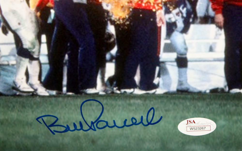 Bill Parcells Autographed 8x10 Giants Gatorade Photo- JSA Witness Auth ...