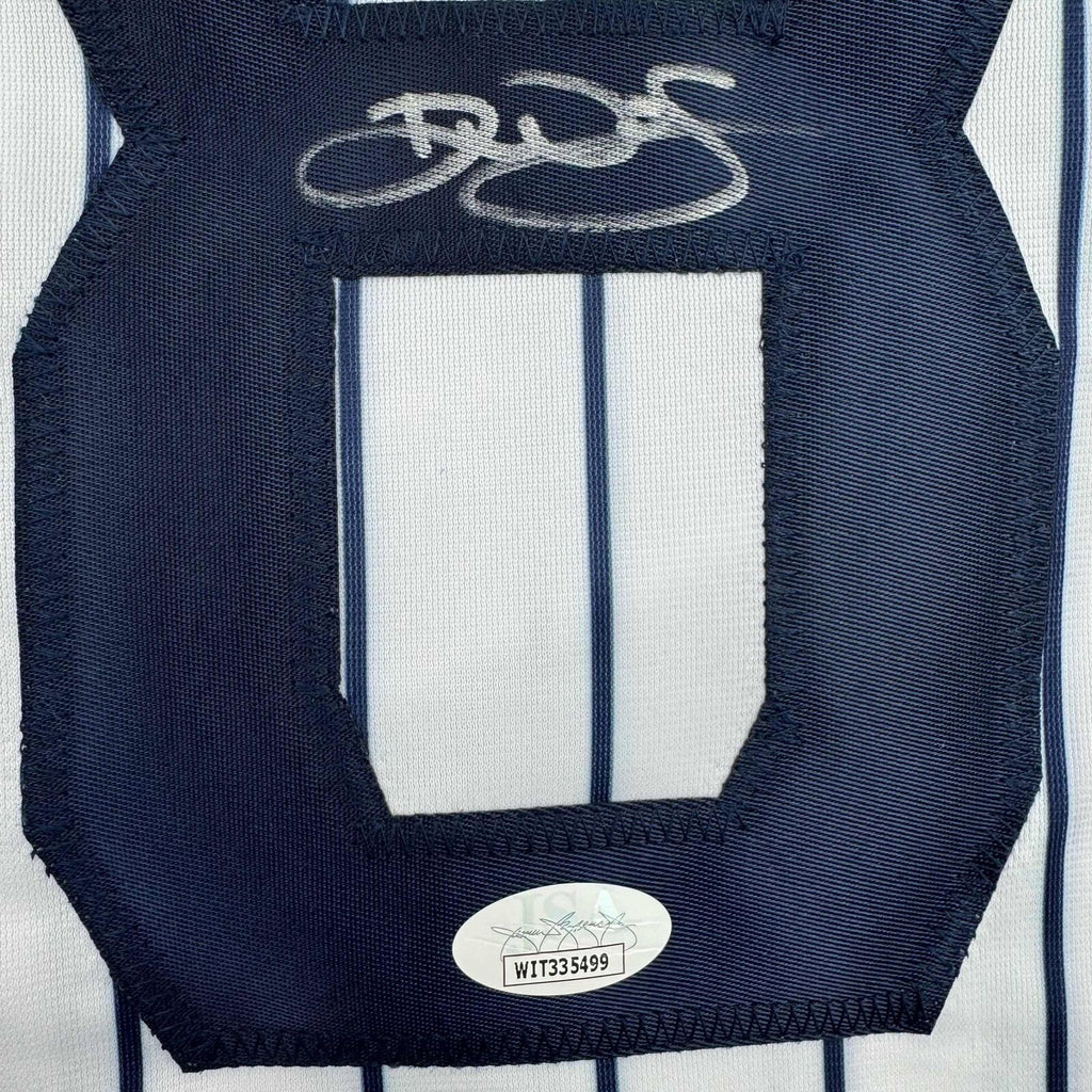 Autographed/Signed Devin Williams New York Pinstripe Baseball Jersey J ...