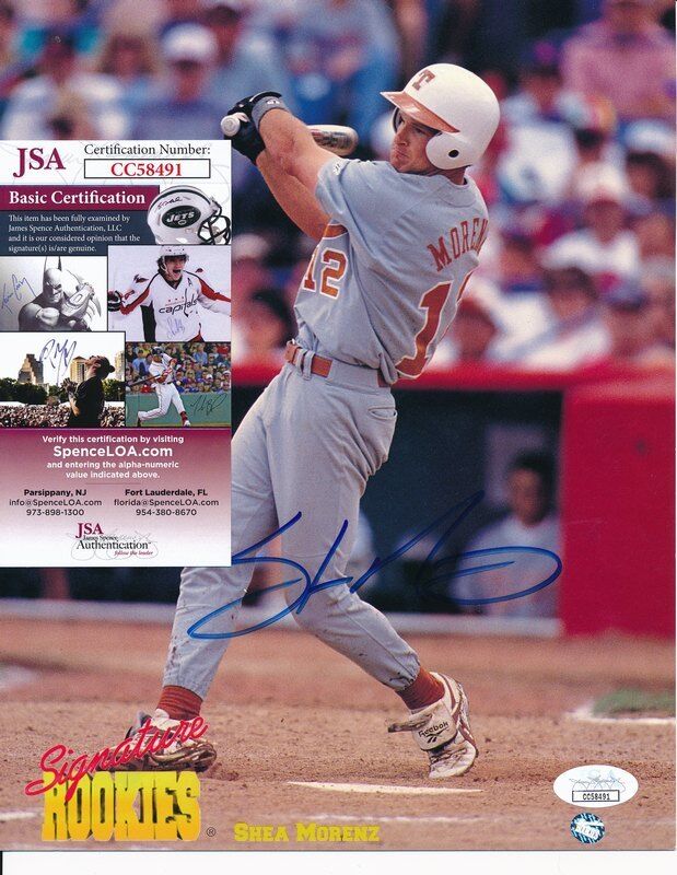 Shea Morenz Texas Longhorns Signed 8x10 Color Photo JSA 141323 – Super ...
