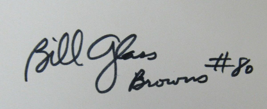 Bill Glass Browns Signed/Autographed "My Greatest Challenge" Book 1461 ...