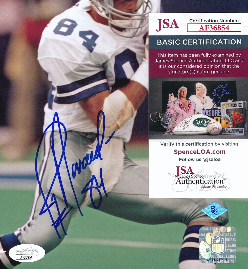 Jay Novacek Signed/Autographed 8x10 Photo Dallas Cowboys JSA 191776 ...