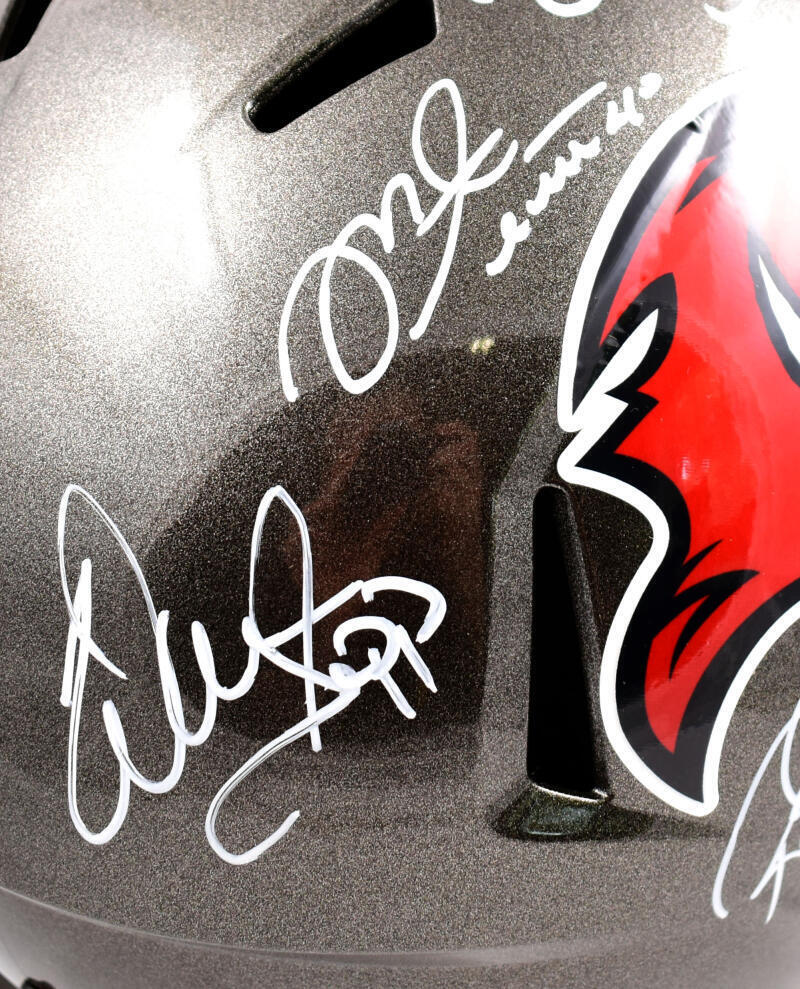 Buccaneers Legends Signed Tampa Bay Buccaneers F/S 97-13 Speed Helmet ...
