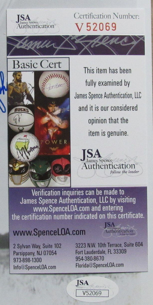 John Henry Johnson HOF Autographed 8x10 B/W Photo Steelers JSA 179628 ...