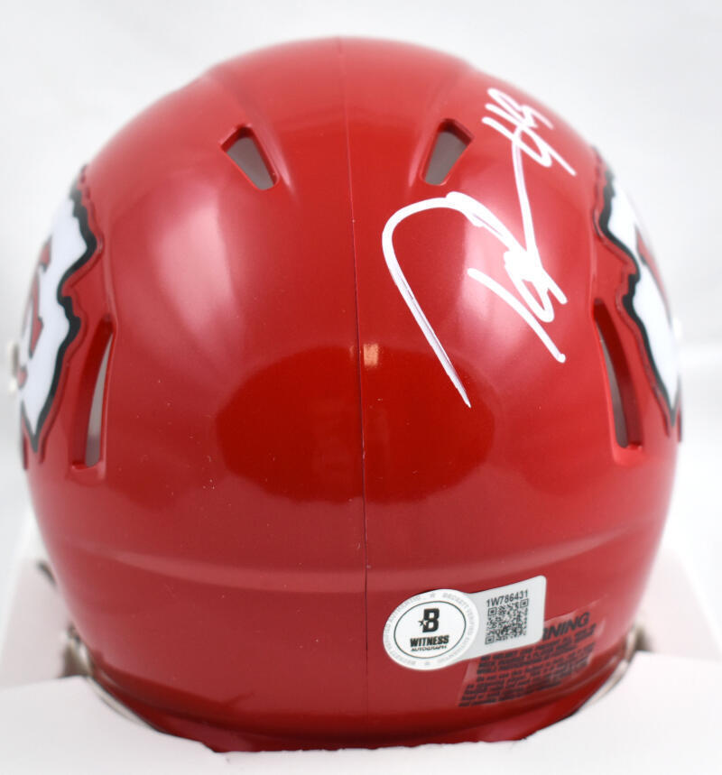 Tony Richardson Autographed Kansas City Chiefs Speed Mini Helmet-Becke ...