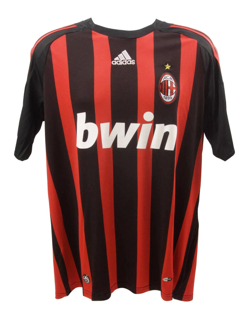 Andriy Shevchenko Signed AC Milan Home Soccer Jersey #7 with Beckett C ...