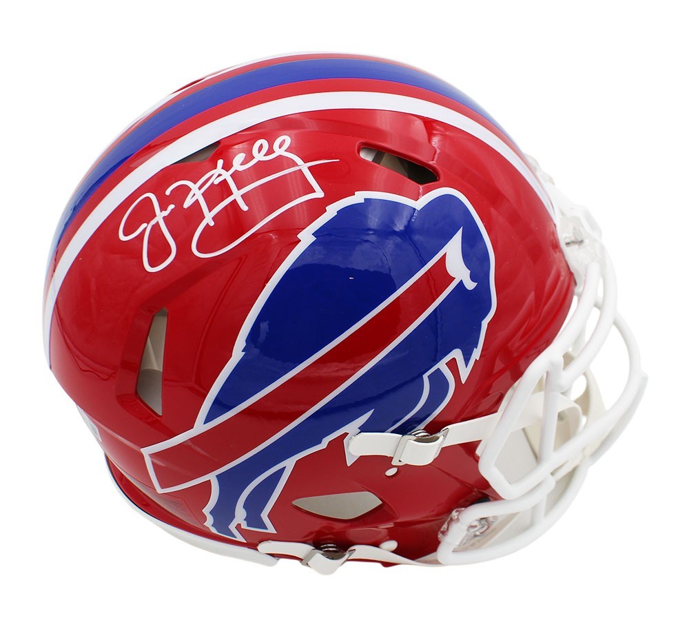 Jim Kelly Signed Buffalo Bills Speed Authentic Throwback 1987-2001 NFL ...