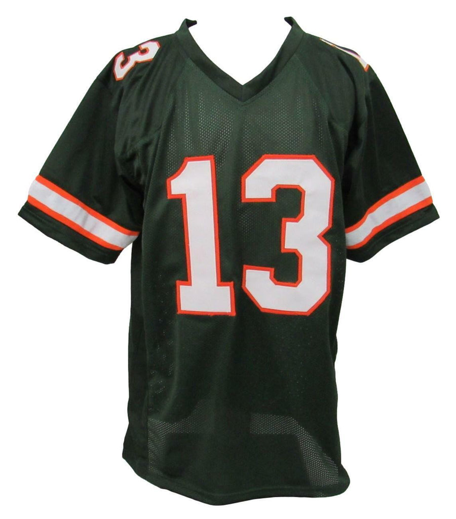 Gino Torretta Signed/Autographed Miami Hurricanes Custom Jersey Becket ...