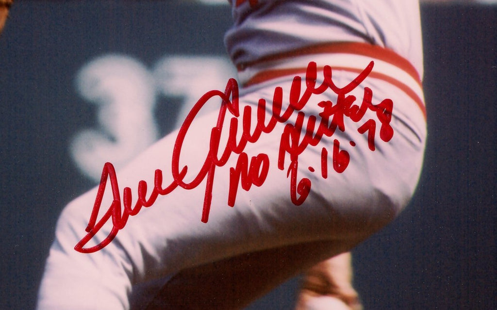 Tom Seaver Signed Cincinnati Red Unframed 8x10 Pitching MLB Photo -No ...