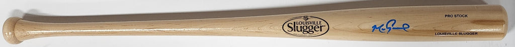 Chicago Cubs MARK GRACE Signed Louisville Slugger Replica Blonde Bat A ...