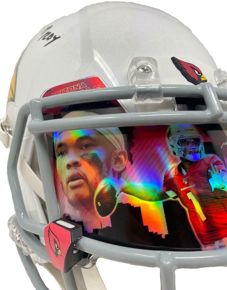 KYLER MURRAY Autographed "19 ROY" Authentic Speed Custom Visor Helmet ...
