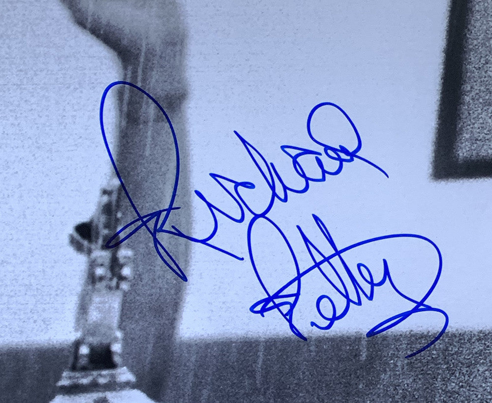 Richard Petty Signed 16x20 Nascar Champagne Photo JSA Hologram 37046 ...