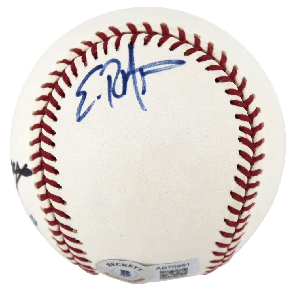 Sean Casey, Aaron Harang, & Eric Milton Signed Oml Baseball BAS #AB768 ...