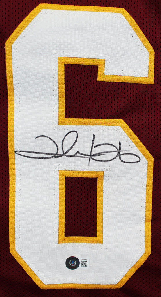 Clinton Portis Authentic Signed Maroon Pro Style Jersey BAS Witnessed ...