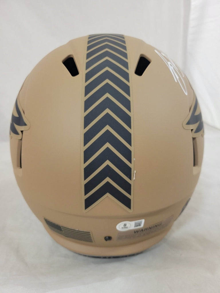 SAQUON BARKLEY SIGNED PHILADELPHIA EAGLES F/S STS 2 SPEED REPLICA HELM ...