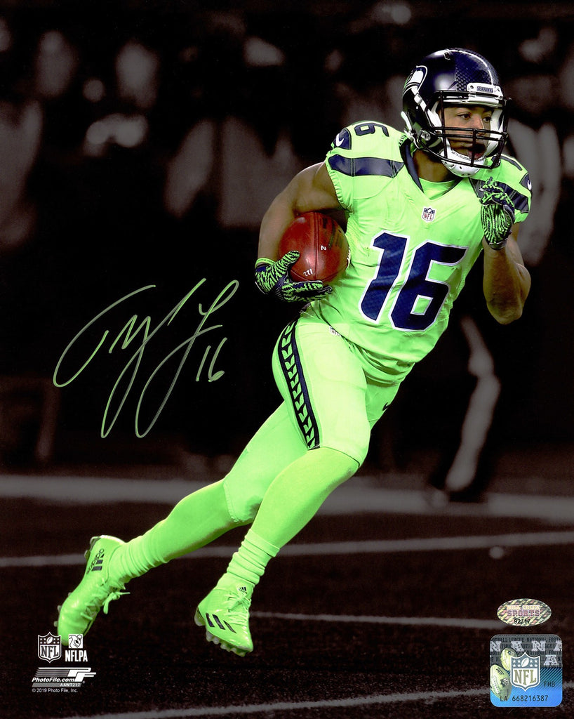Tyler Lockett Autographed Signed Framed 8x10 Photo Seattle Seahawks MC ...