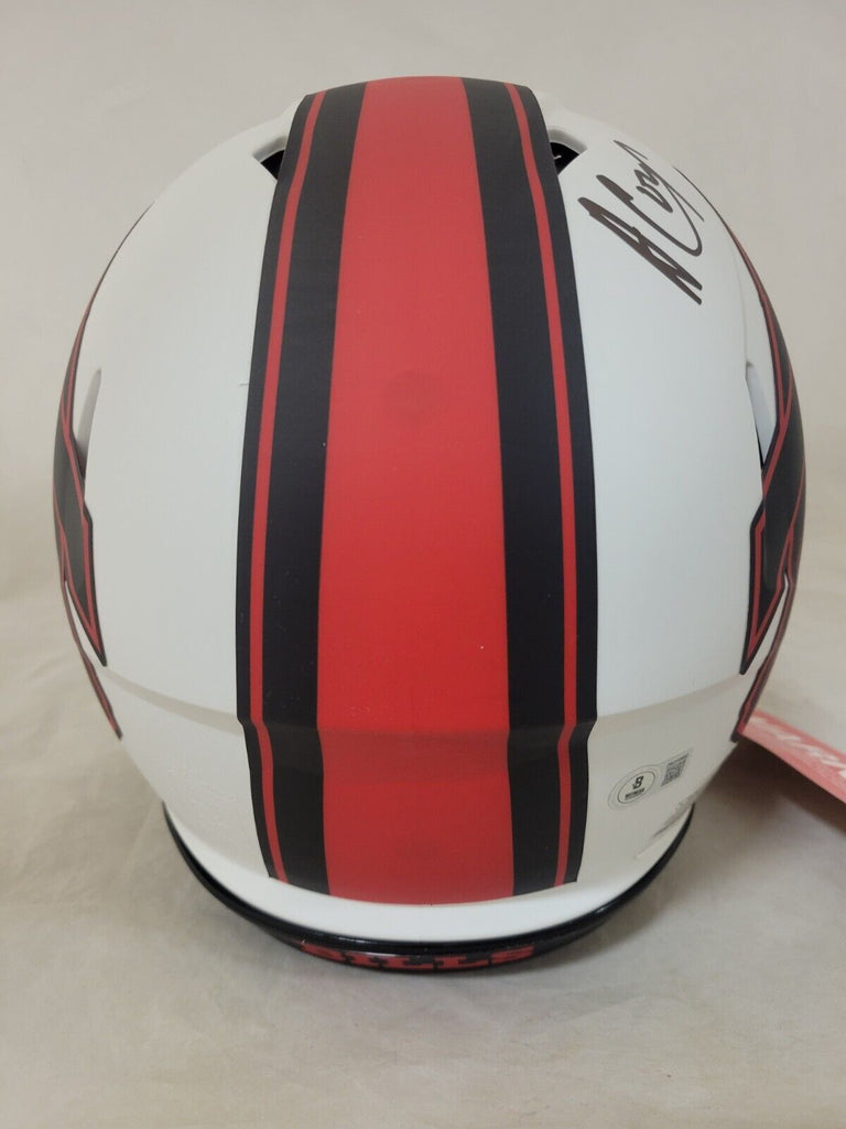 AMARI COOPER SIGNED BILLS FULL SIZE LUNAR ECLIPSE SPEED AUTHENTIC HELM ...