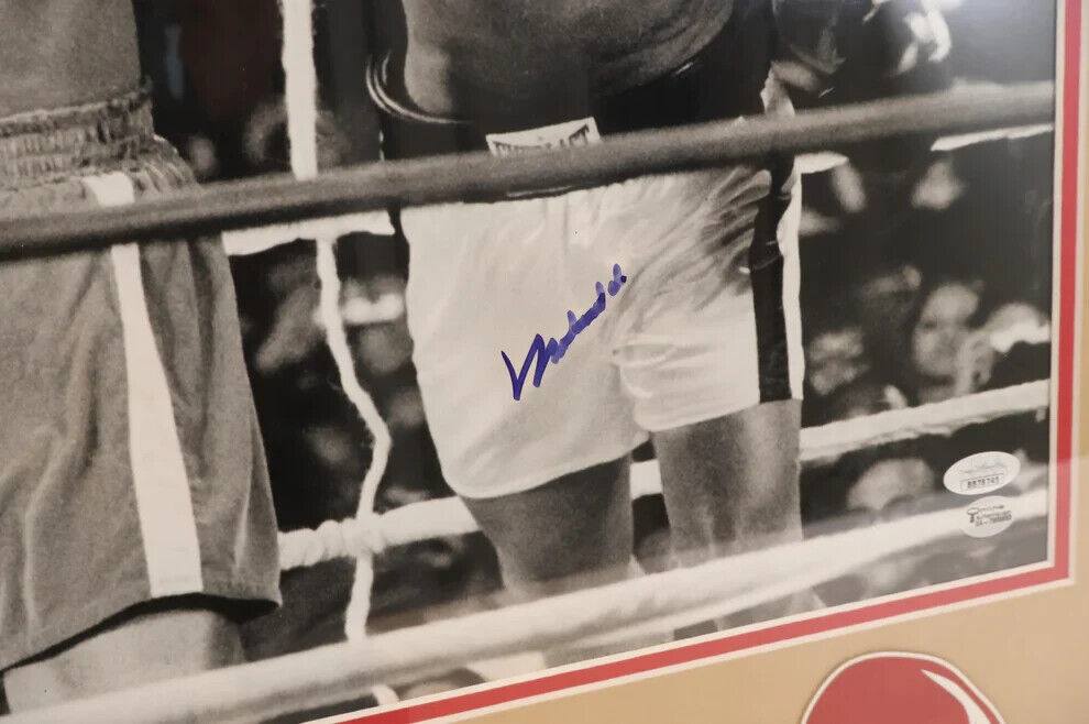 Muhammad Ali Autographed 16x20 Photo Includes in 22"x24" Frame w/JSA F ...