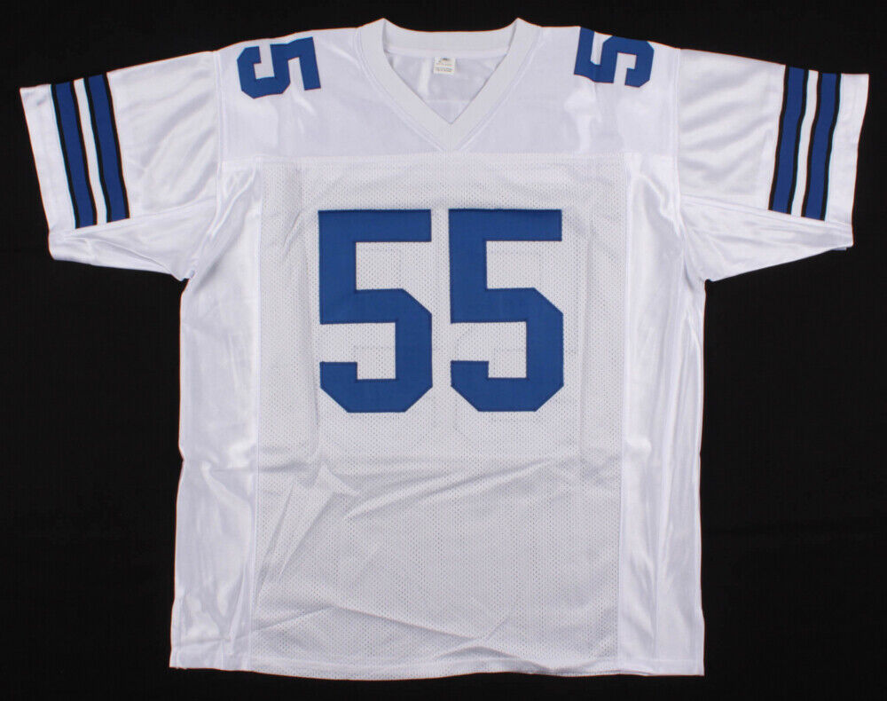 Lee Roy Jordan Signed Dallas Cowboys Jersey Inscribed "ROH 89"(JSA QR ...