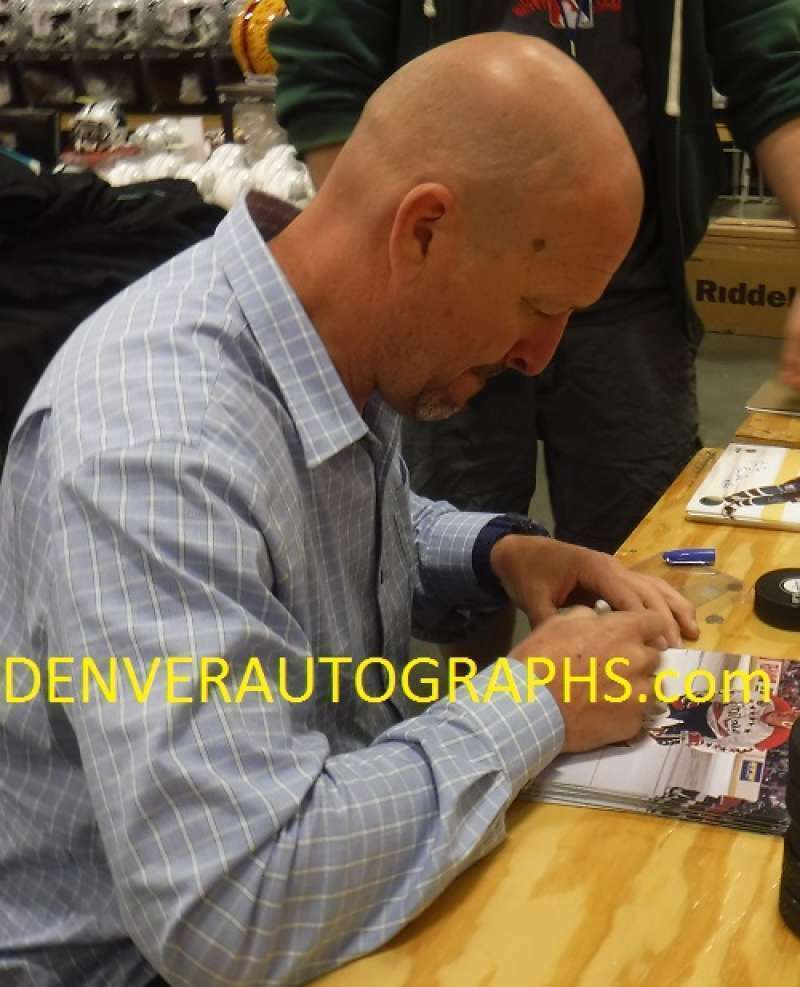 Sylvain Cote Autographed/Signed Washington Capitals 8x10 Photo 14557 P ...