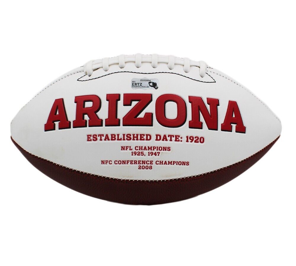Zach Ertz Signed Arizona Cardinals Embroidered White NFL Football ...