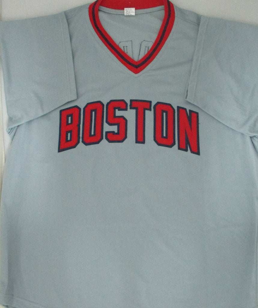 Red Sox CECIL COOPER Signed Custom Replica Boston Jersey AUTO - JSA ...