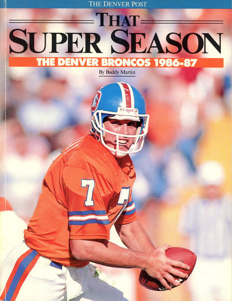 Tom Jackson Signed 86-87 Denver Broncos Magazine Back Side BAS 45479 ...