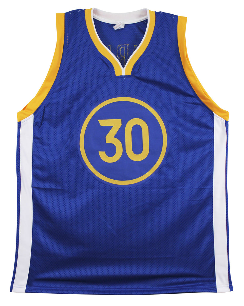 Stephen Curry Authentic Signed Blue Pro Style Jersey Autographed JSA 2 ...
