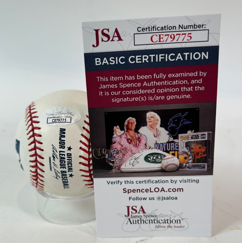 Don Larsen Autographed Rawlings Official Major League Baseball JSA COA ...