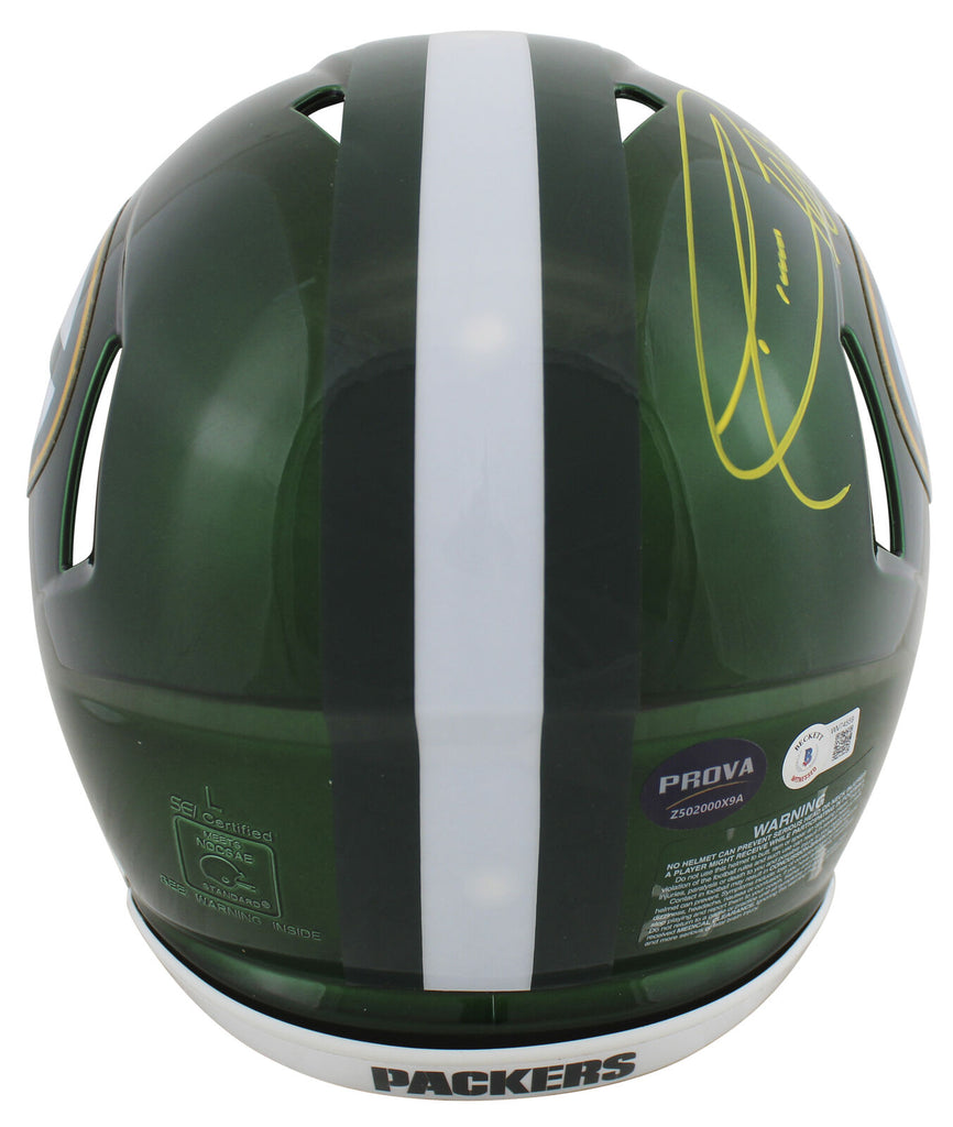 Donald Driver & Jordy Nelson Signed Flash F/S Speed Proline Helmet W ...